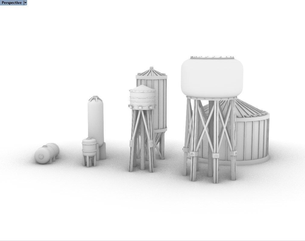 Dry and Wet Storage Pack 3D model 3D printable | CGTrader