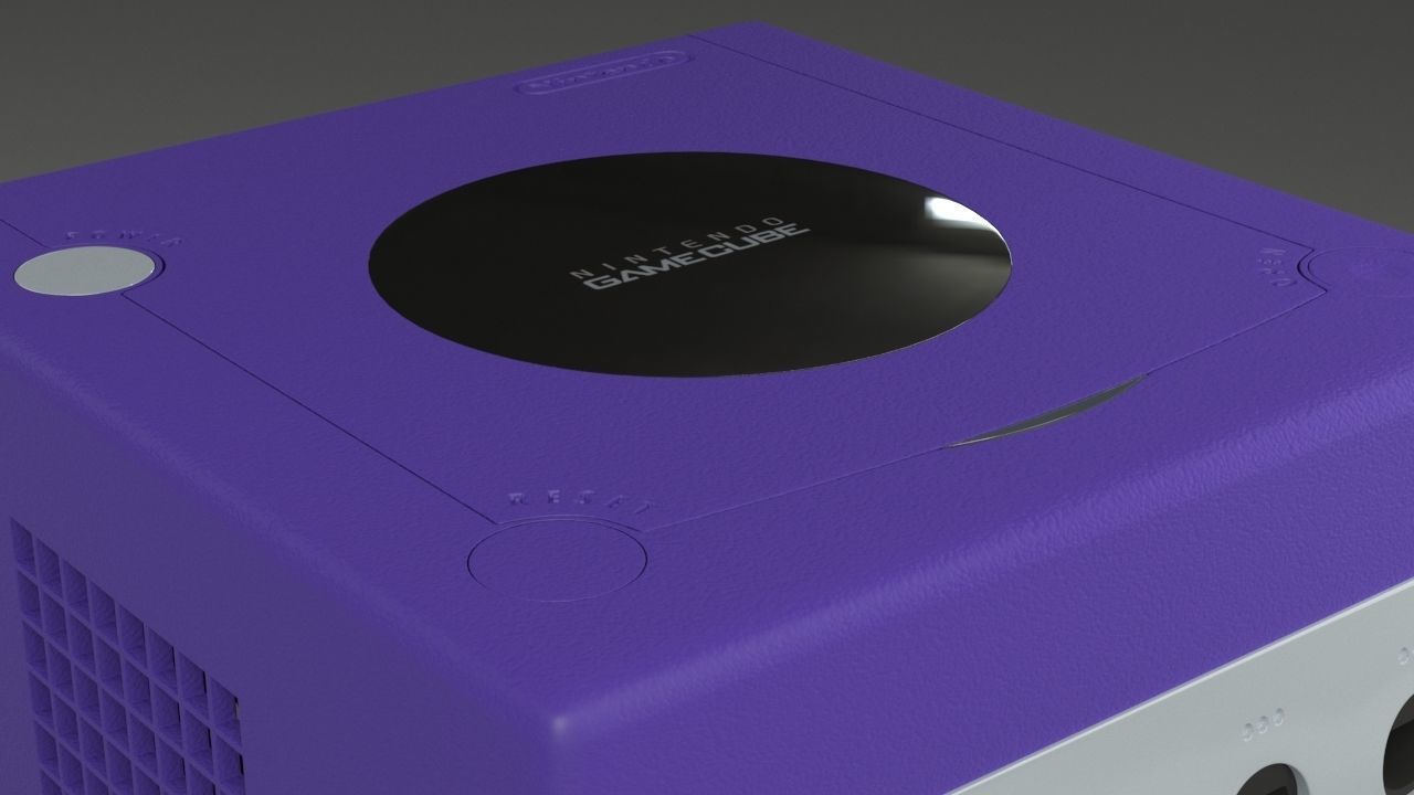Nintendo GameCube in 4 colours 3D model | CGTrader
