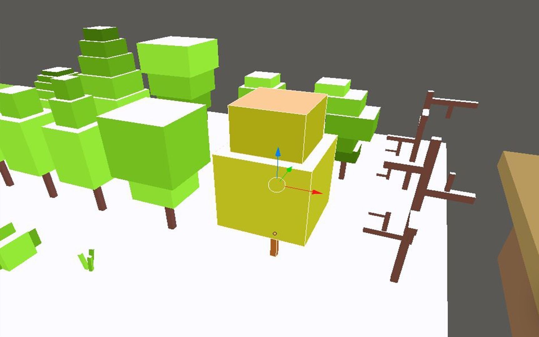 3D model Cubic Tree Asset VR / AR / low-poly | CGTrader