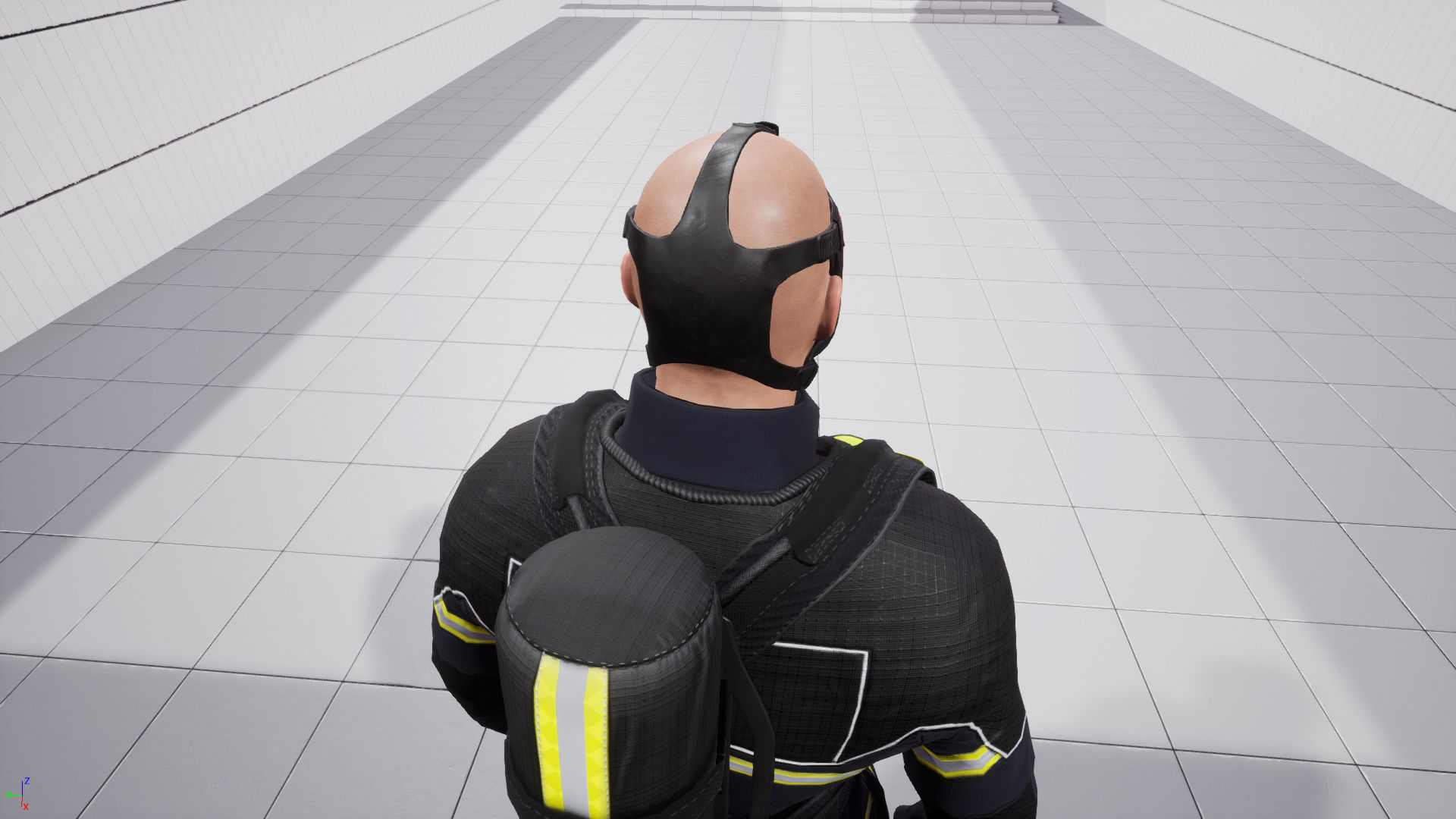3D model Firefighter VR / AR / low-poly | CGTrader
