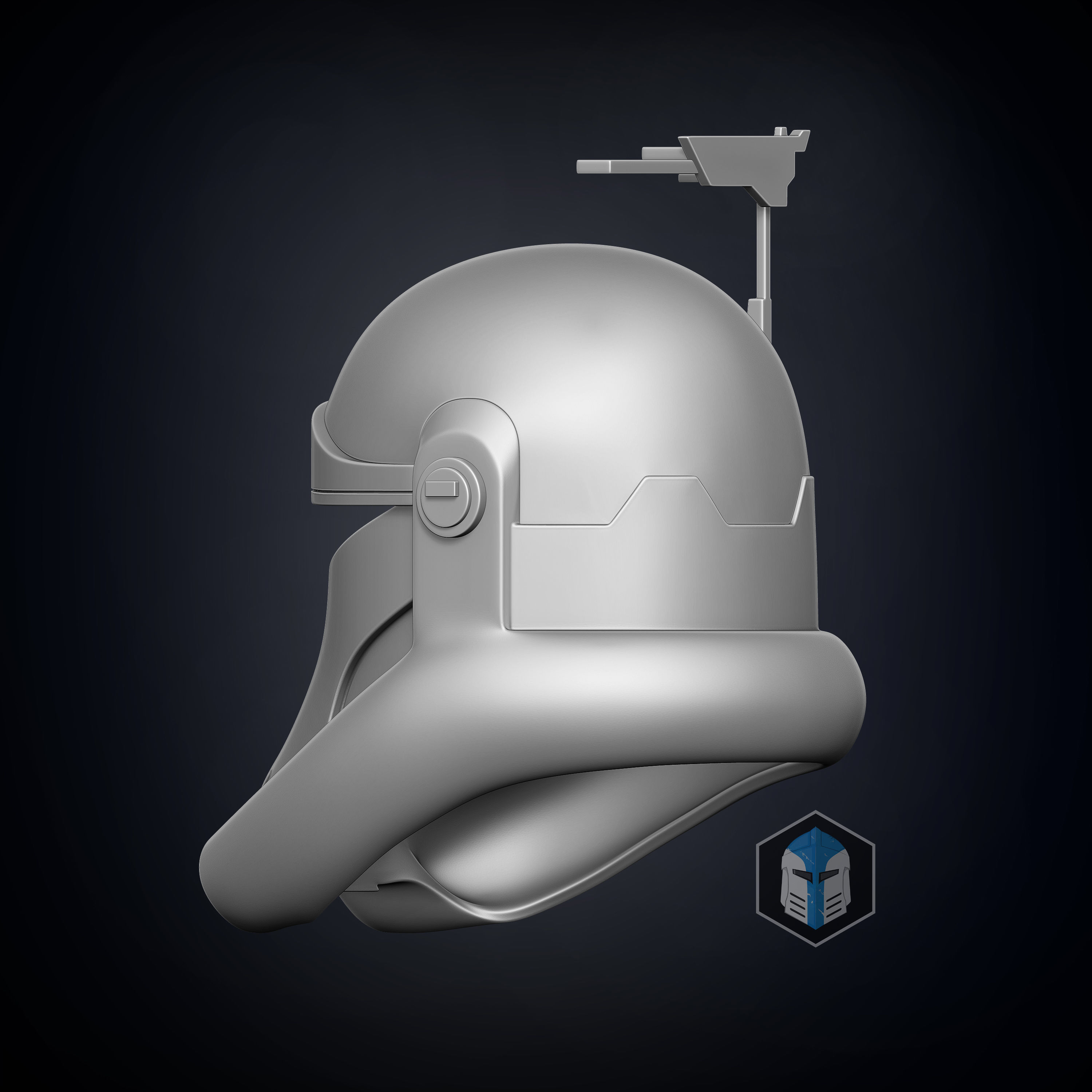 Bad Batch Crosshair Helmet 3D model 3D printable | CGTrader