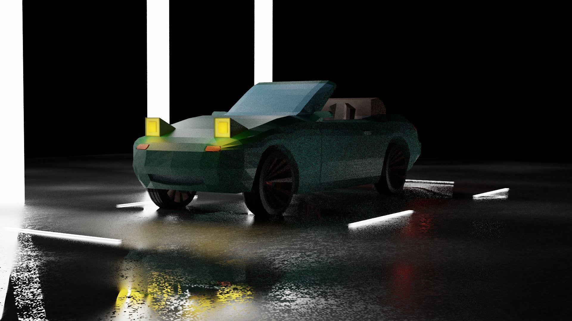 Mazda Miata free VR / AR / low-poly 3D model | CGTrader