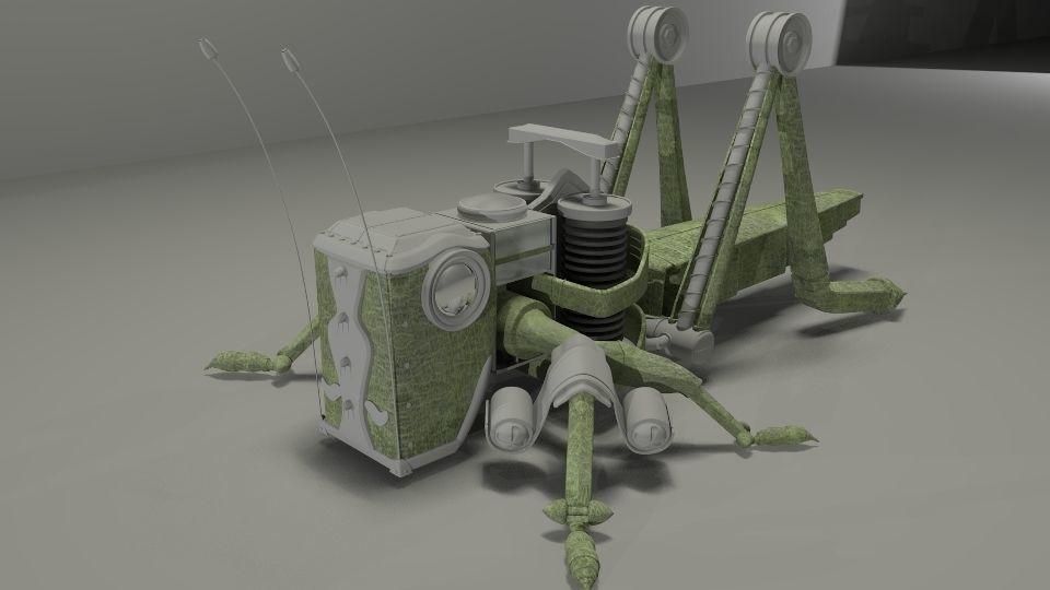 Insect Bot Future Robotics 3D model | CGTrader