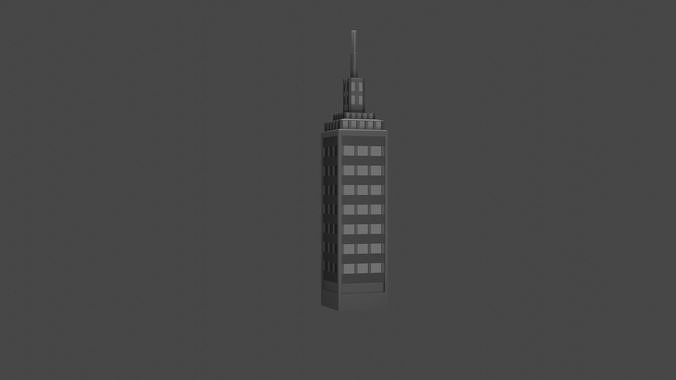 Generic skyscraper 3D model | CGTrader