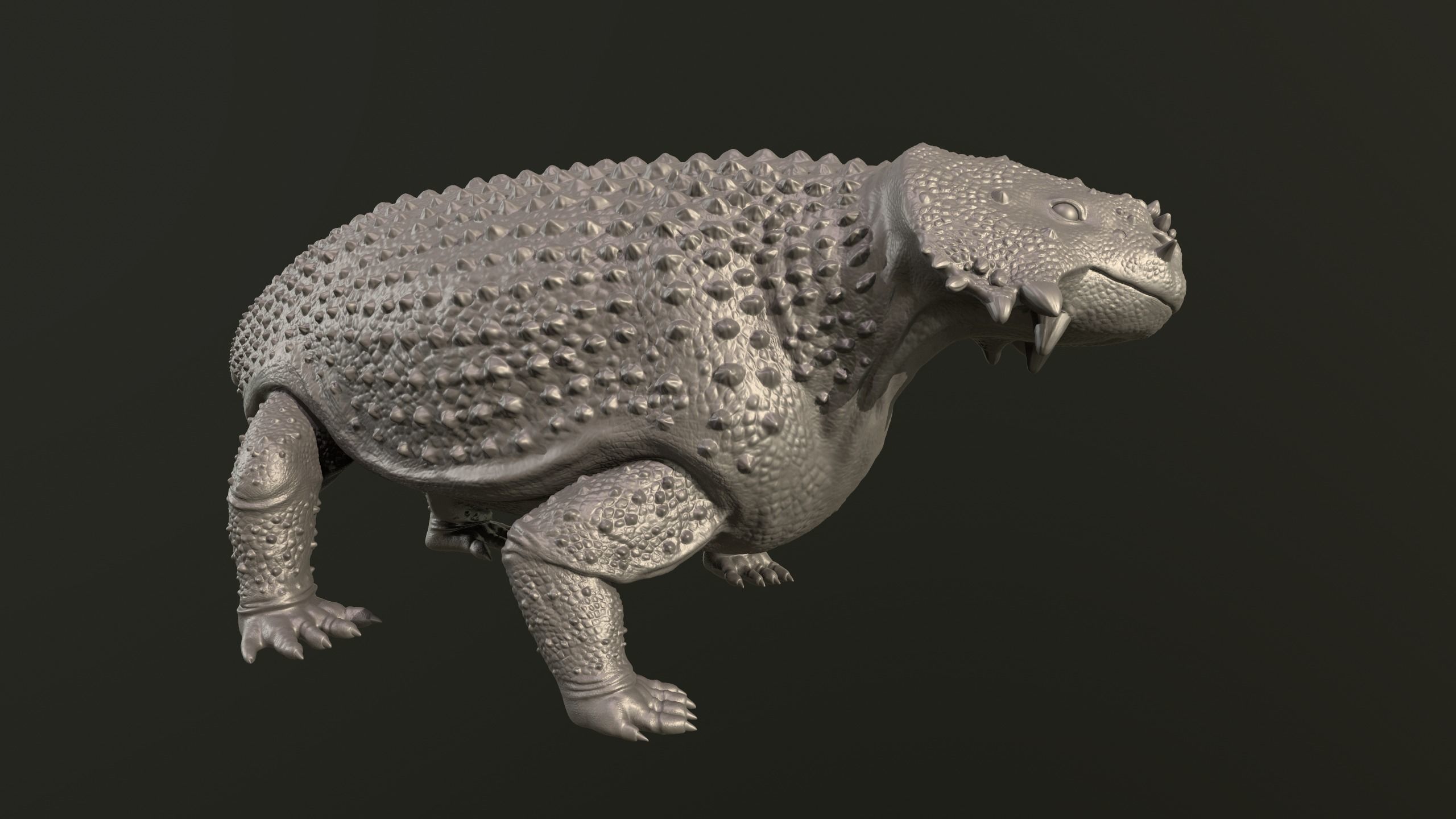 Scutosaurus 3D model 3D printable | CGTrader