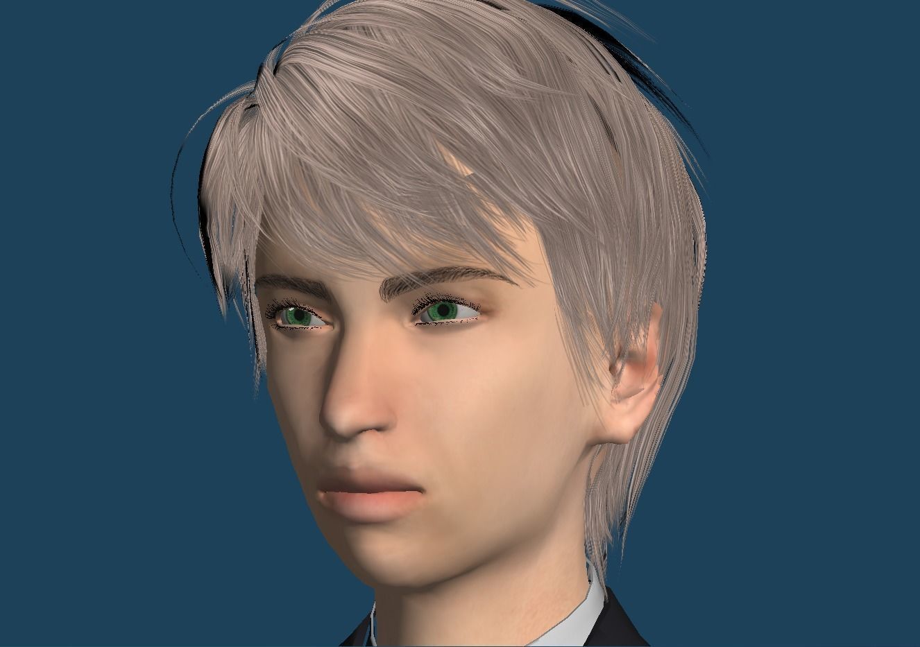 Unity Humanoid Model Male 009 free 3D model | CGTrader