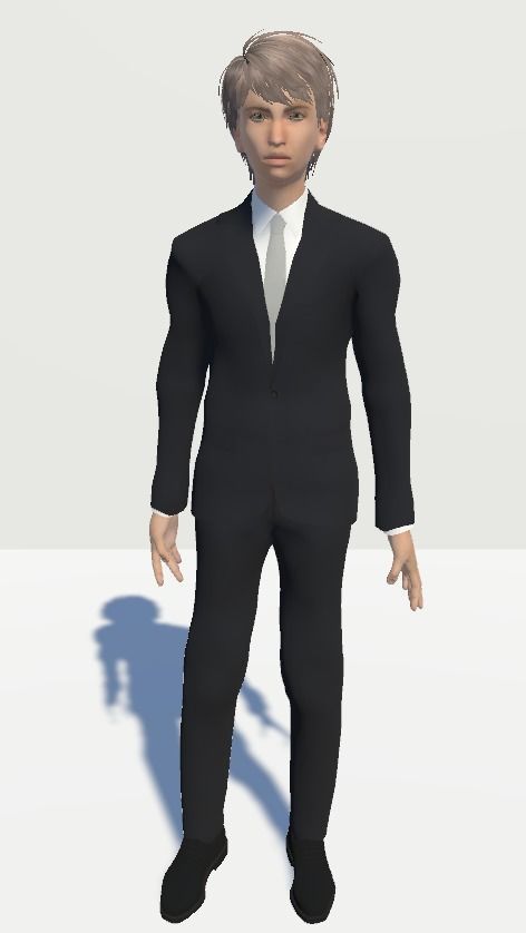 Unity Humanoid Model Male 009 free 3D model | CGTrader