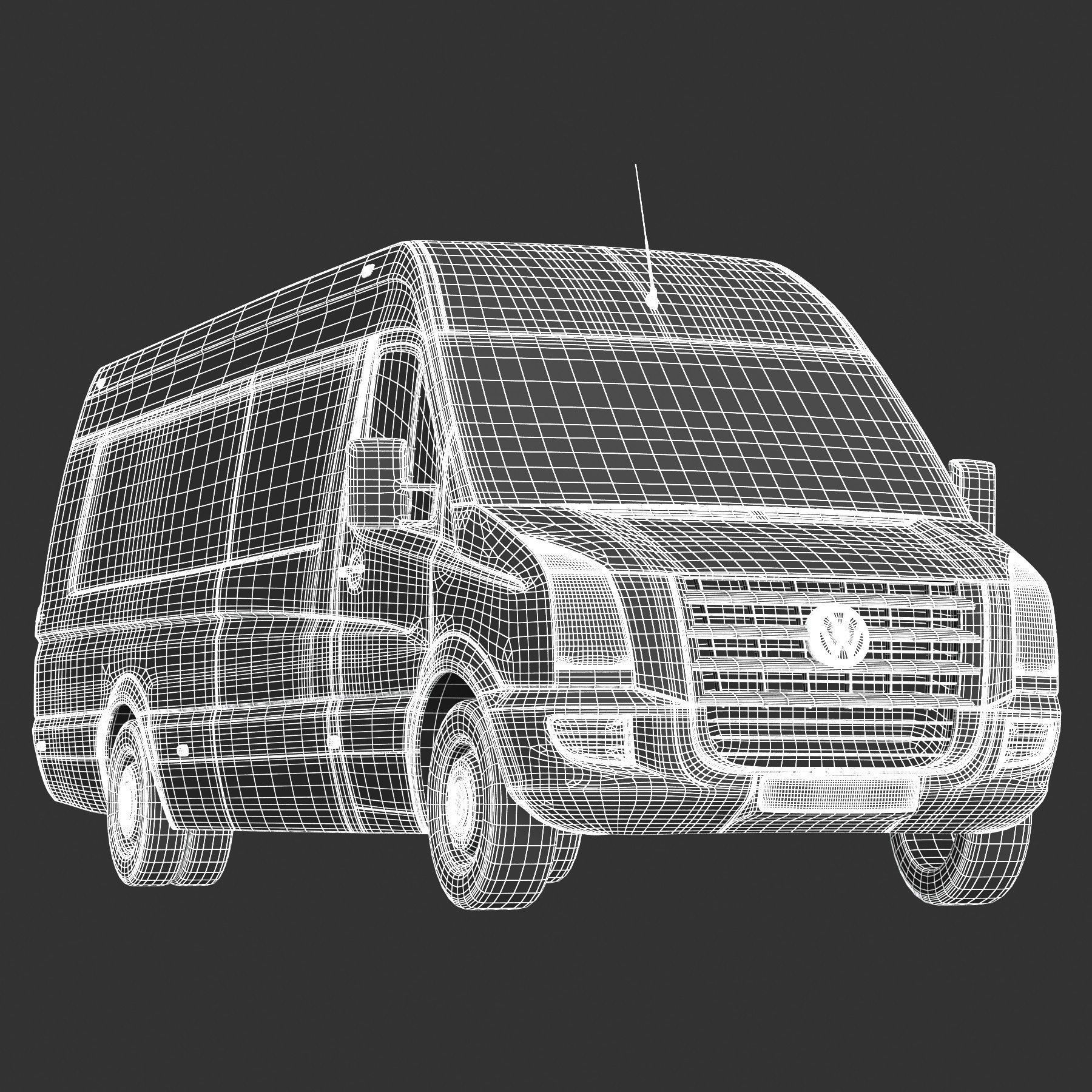 Volkswagen Crafter 3D model | CGTrader