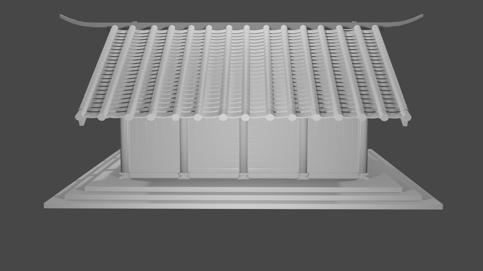 Japanese Building Version 1 free 3D model | CGTrader