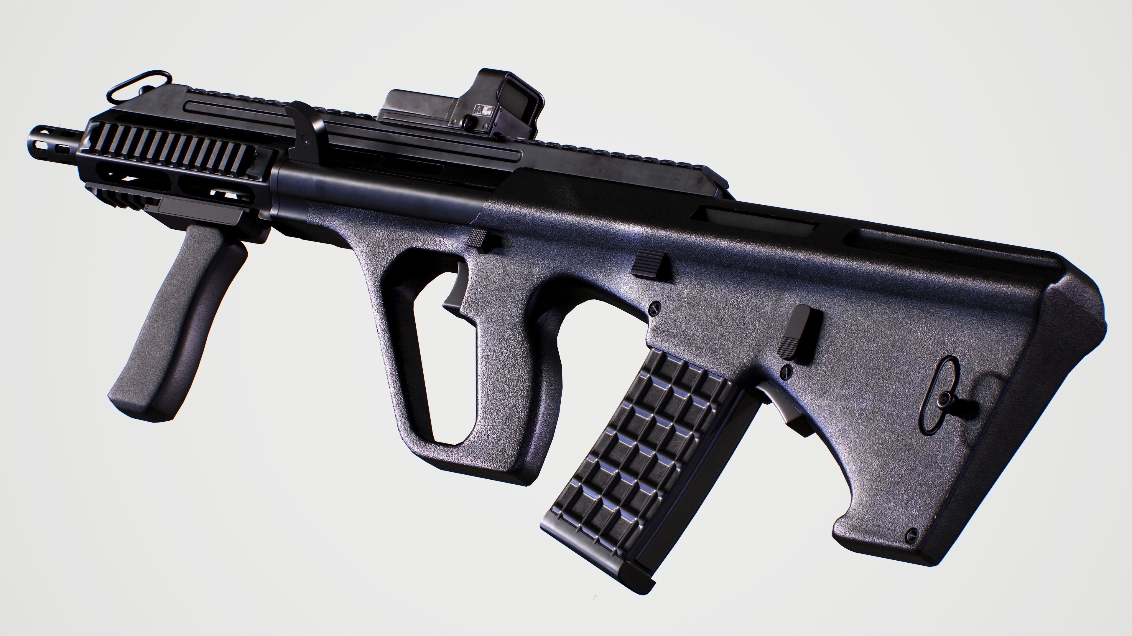 3D model AUG A3 VR / AR / low-poly | CGTrader