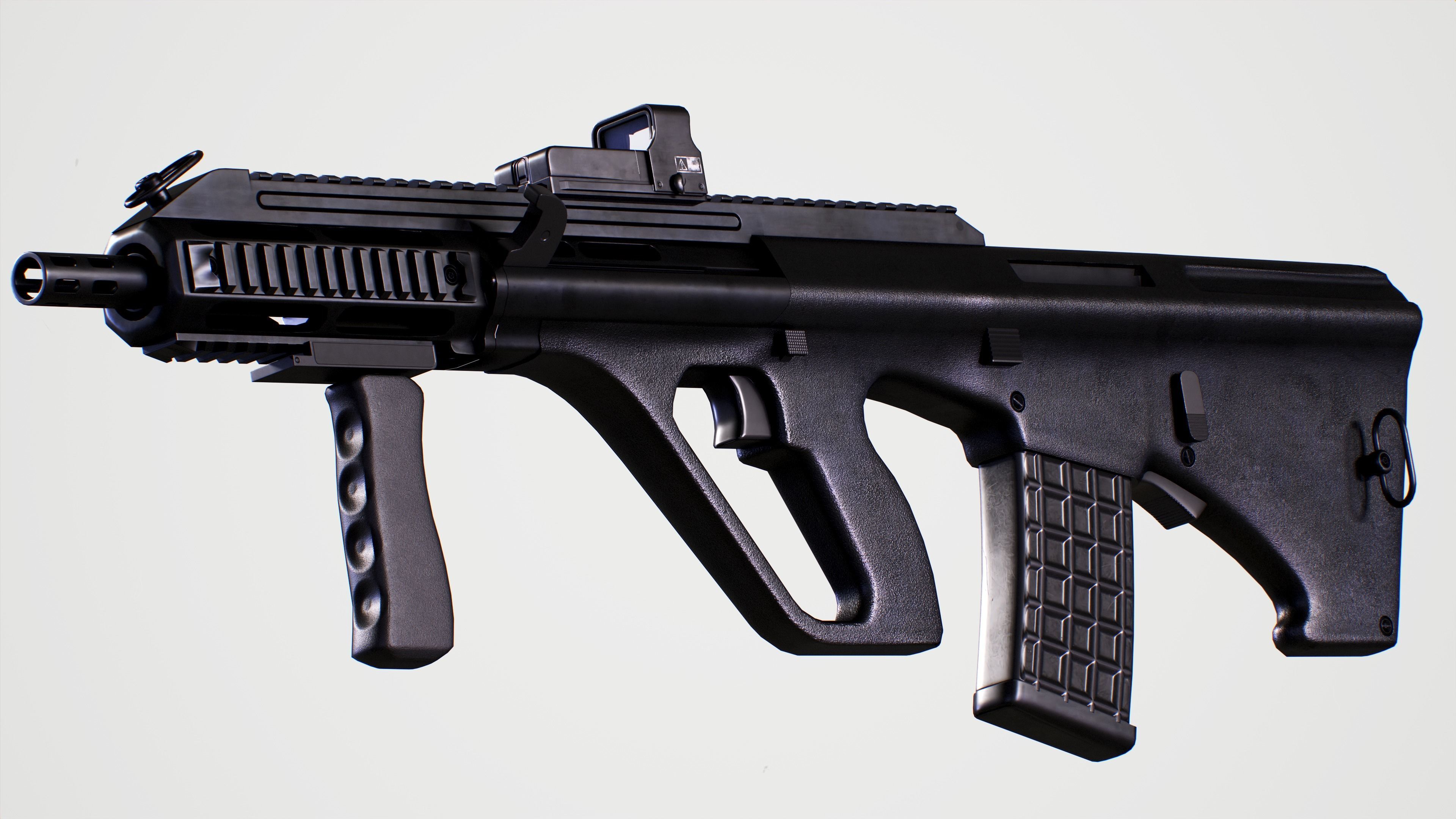 3D model AUG A3 VR / AR / low-poly | CGTrader