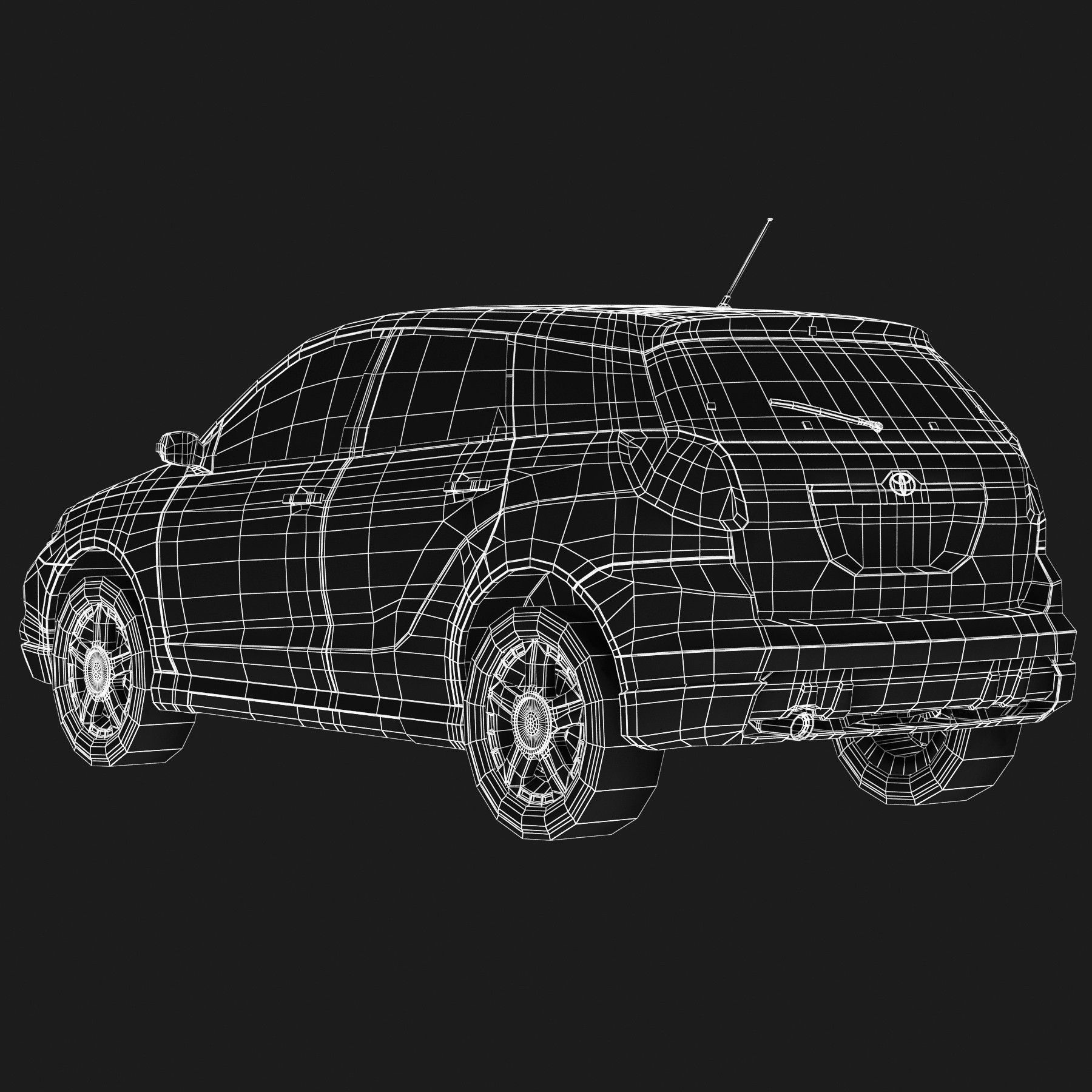 Toyota Matrix 3D model | CGTrader