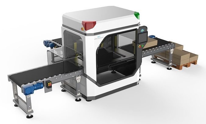 Industrial Unpacking Machine Concept 3D model | CGTrader
