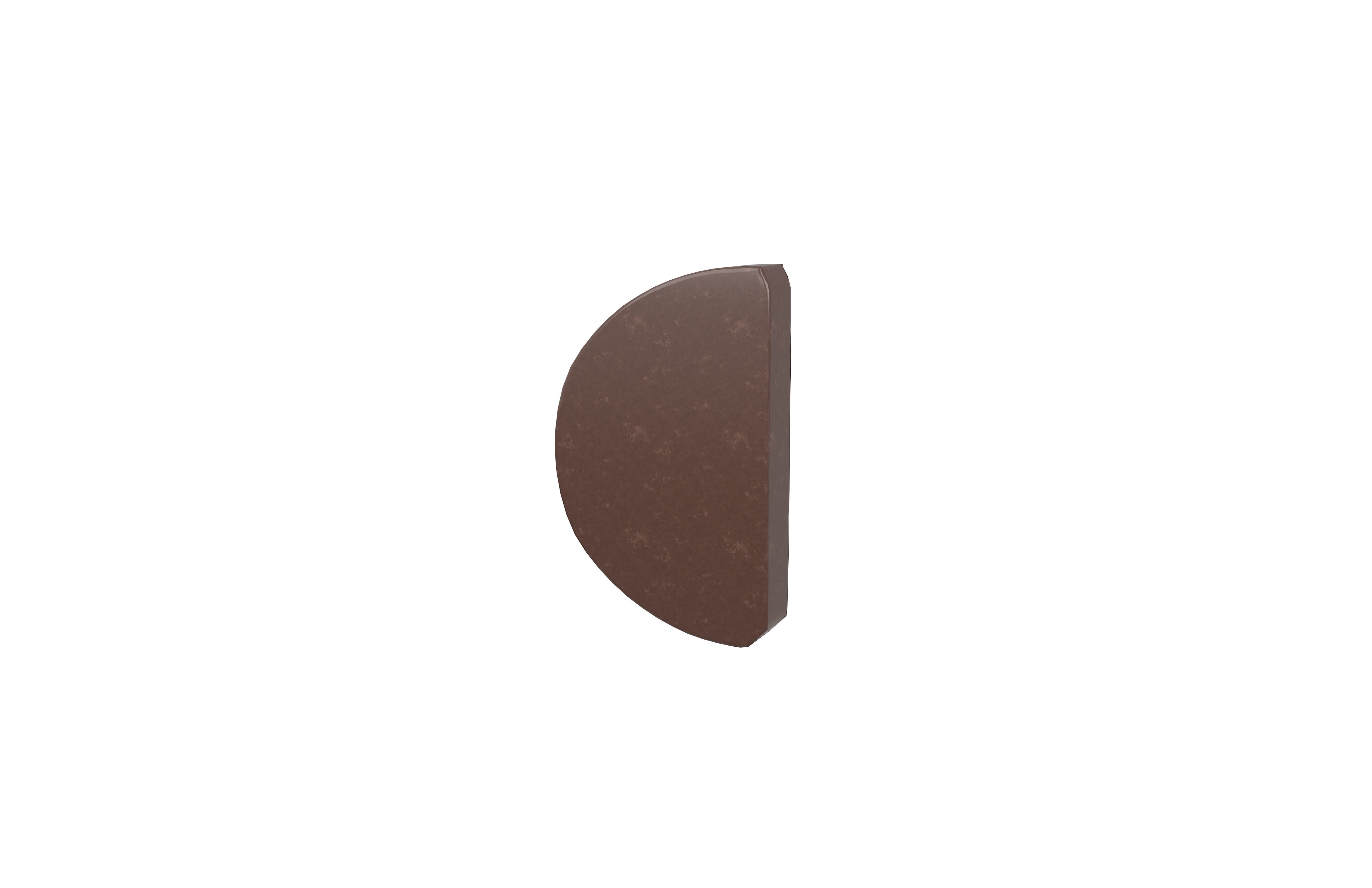 3D model Semicircle Chocolate v2 001 VR / AR / low-poly | CGTrader