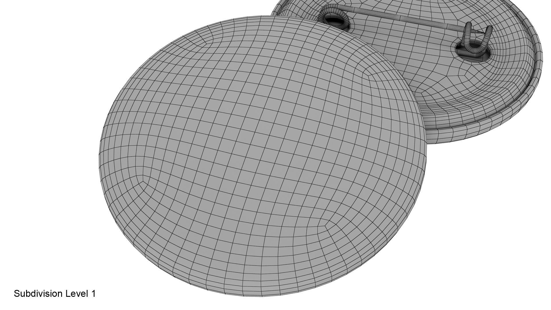 Badge Pin 3D model | CGTrader