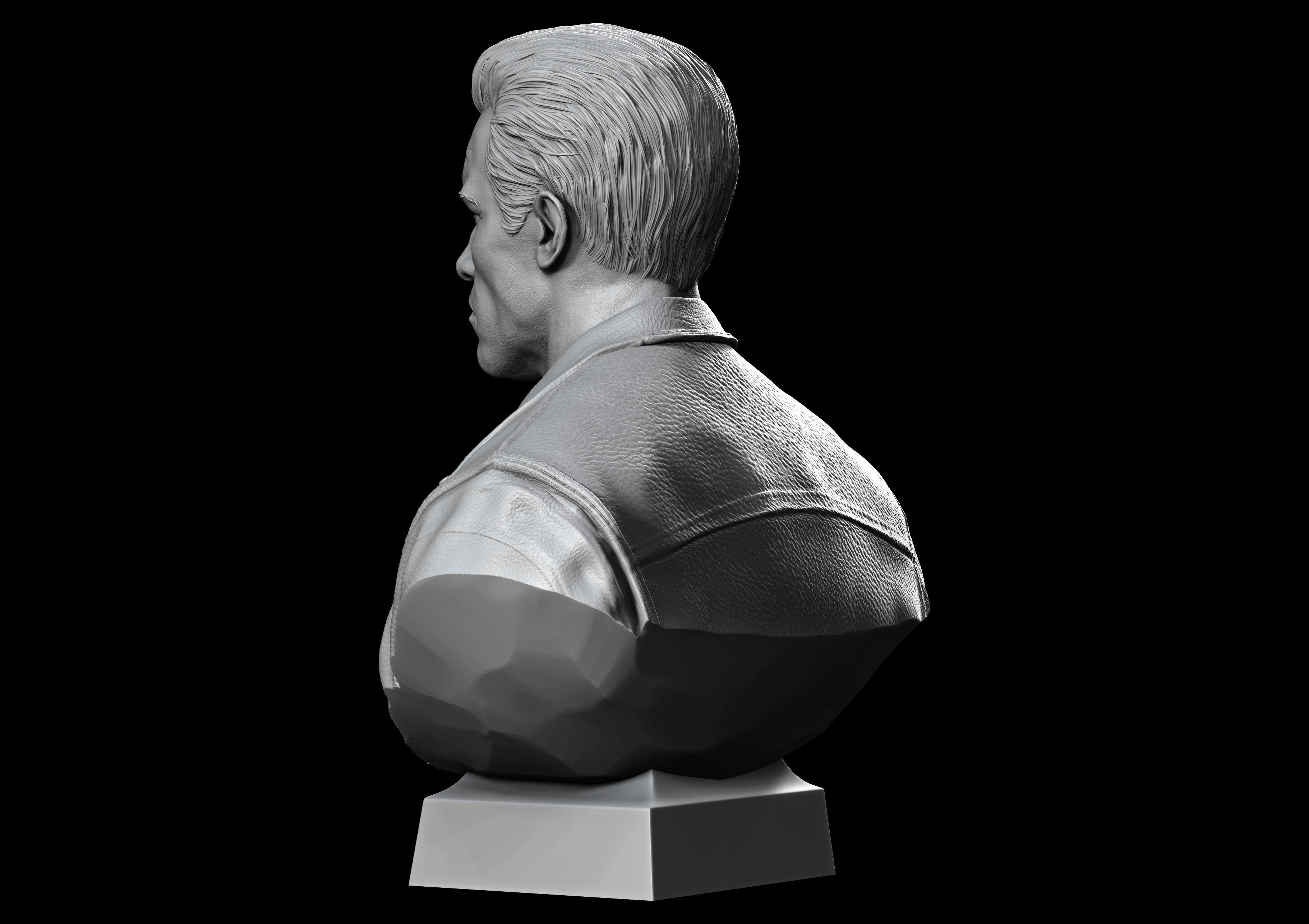 Terminator Arnold Schwarzenegger 3d Model 3d Printable Cgtrader