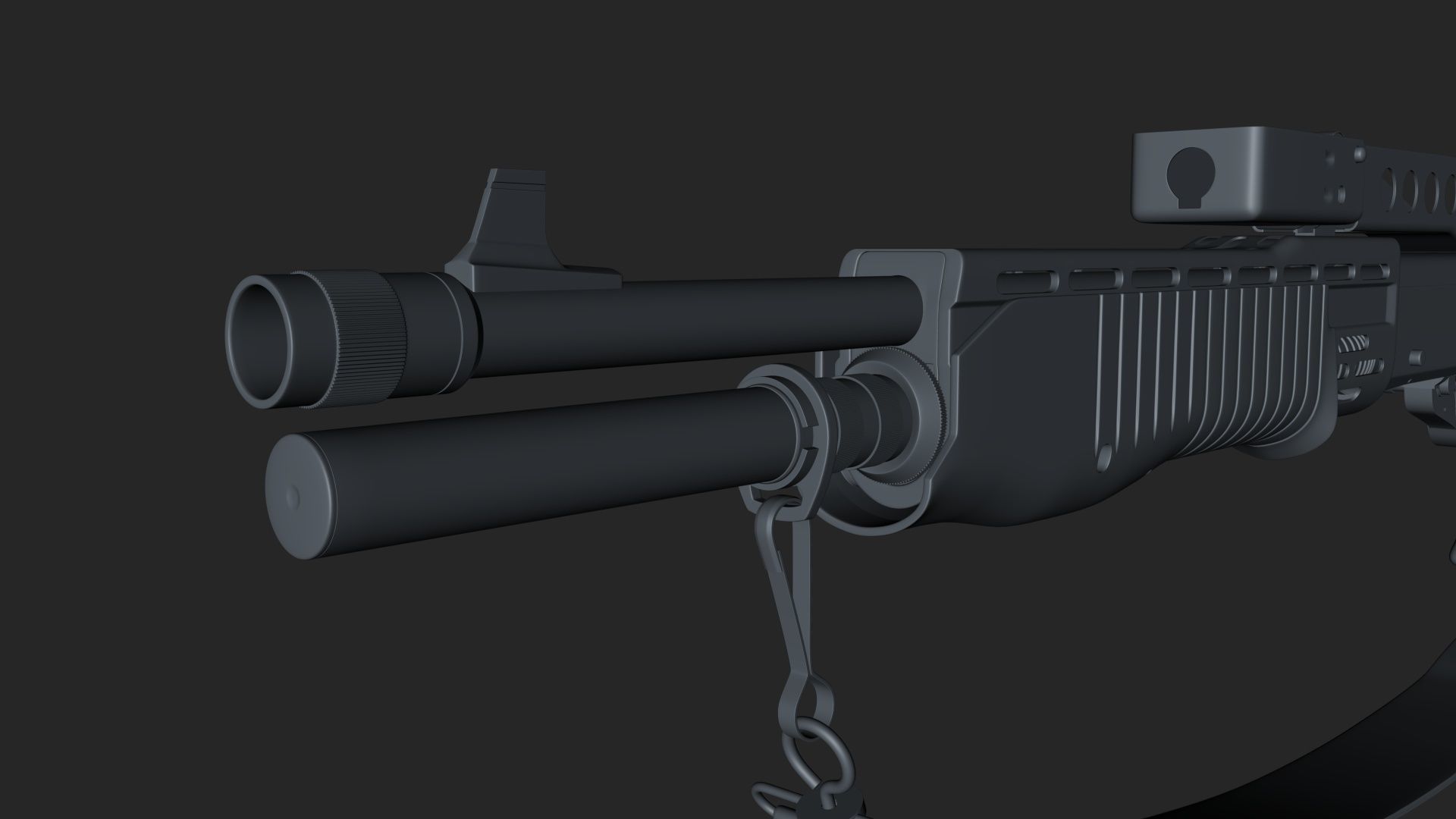 Franchi SPAS 12 3D model | CGTrader