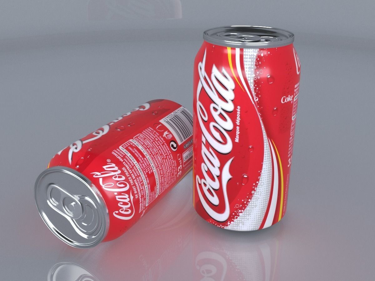3D model Coca Cola Can Model VR / AR / low-poly | CGTrader