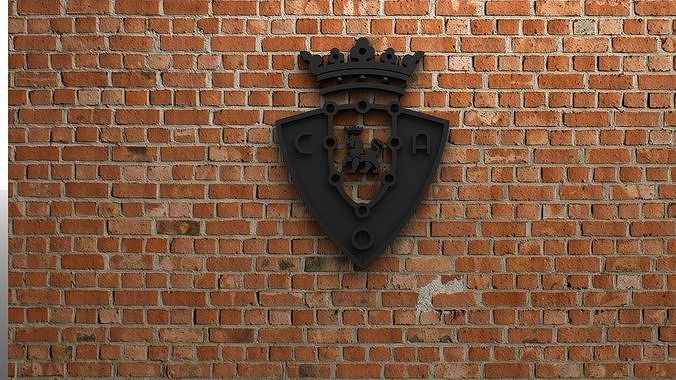 CA Osasuna Logo 3D model | CGTrader