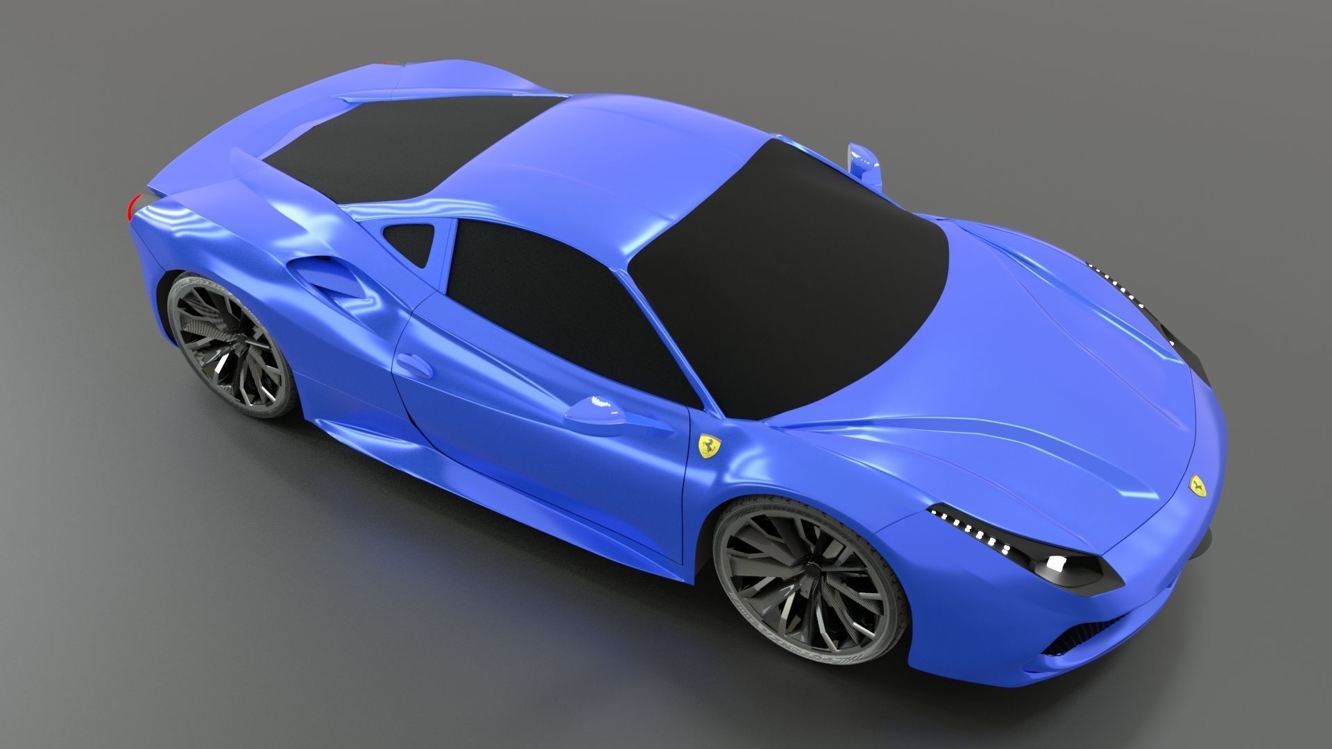 Ferrari 488 3D model | CGTrader