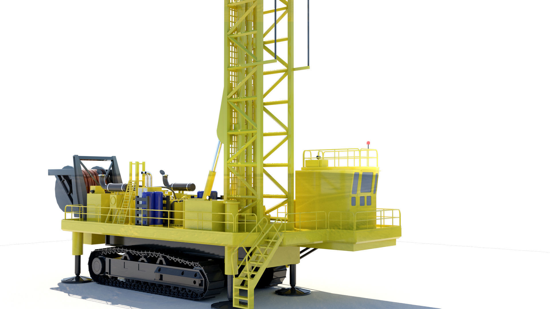 Drilling Machine 3D model 3D model | CGTrader