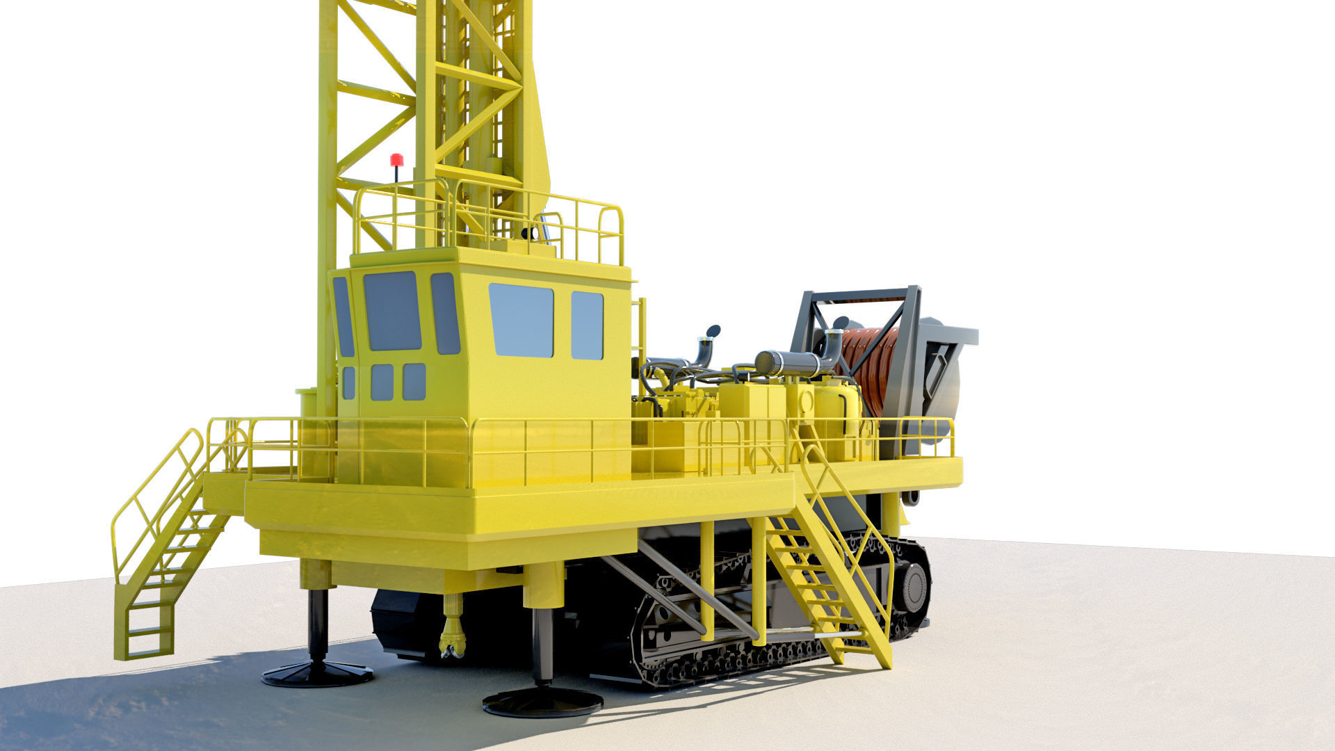 Drilling Machine 3D model 3D model | CGTrader