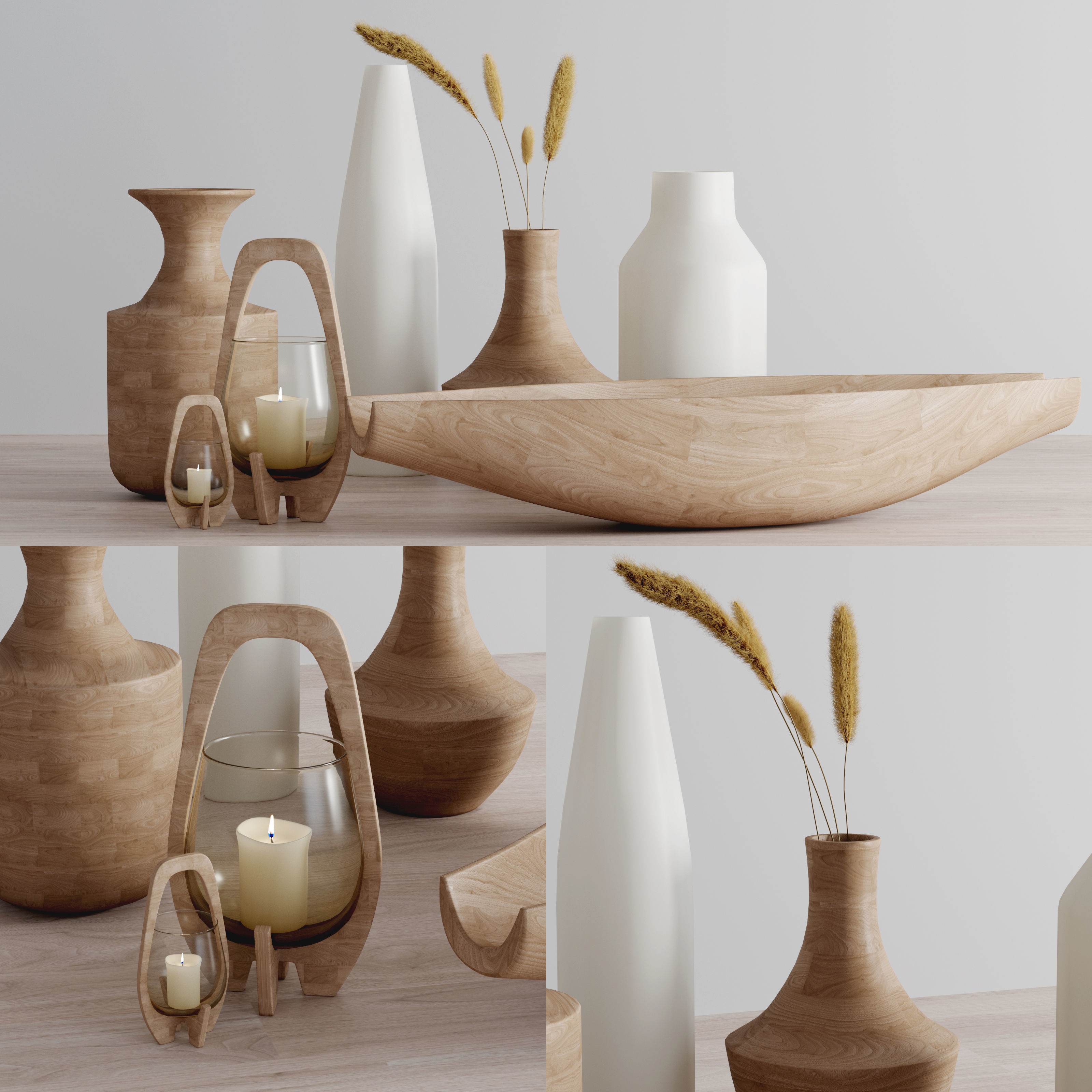 3D Coastal Bowls | CGTrader