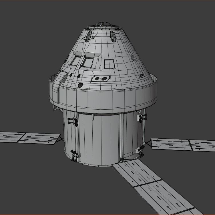 Orion Capsule 3D model | CGTrader