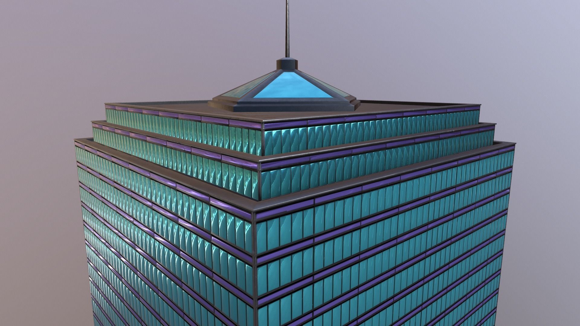 3D model 64 Storey Skyscraper VR / AR / low-poly | CGTrader