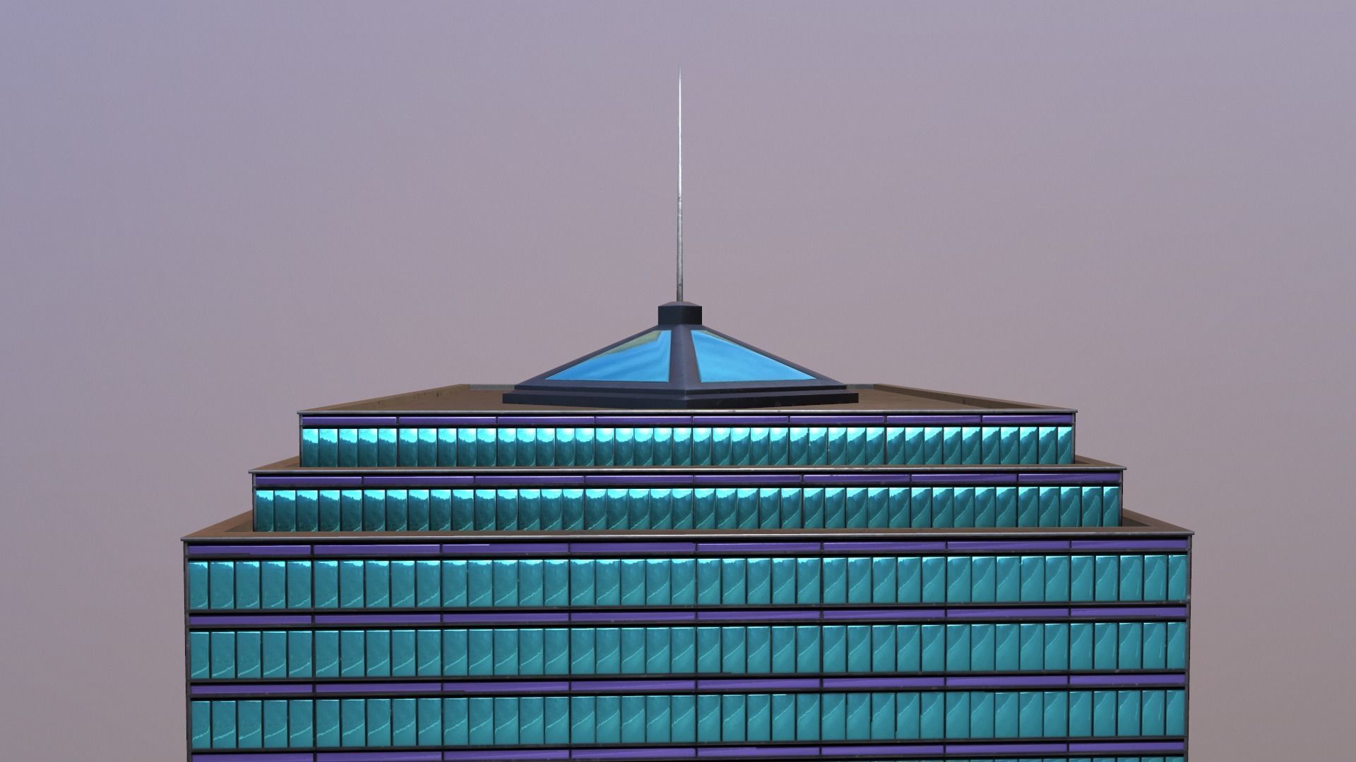 3D model 64 Storey Skyscraper VR / AR / low-poly | CGTrader