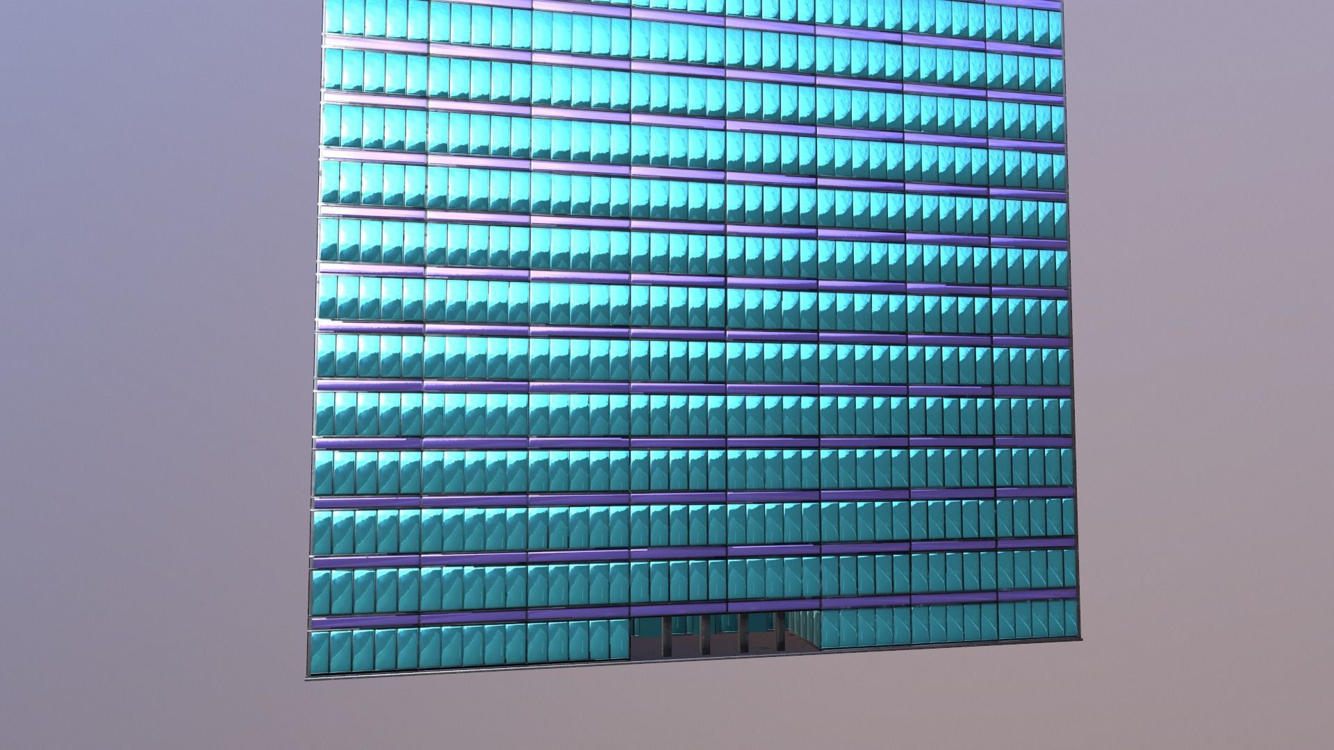 3D model 64 Storey Skyscraper VR / AR / low-poly | CGTrader