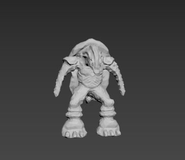 Turtle Monster Low Poly 3D model | CGTrader