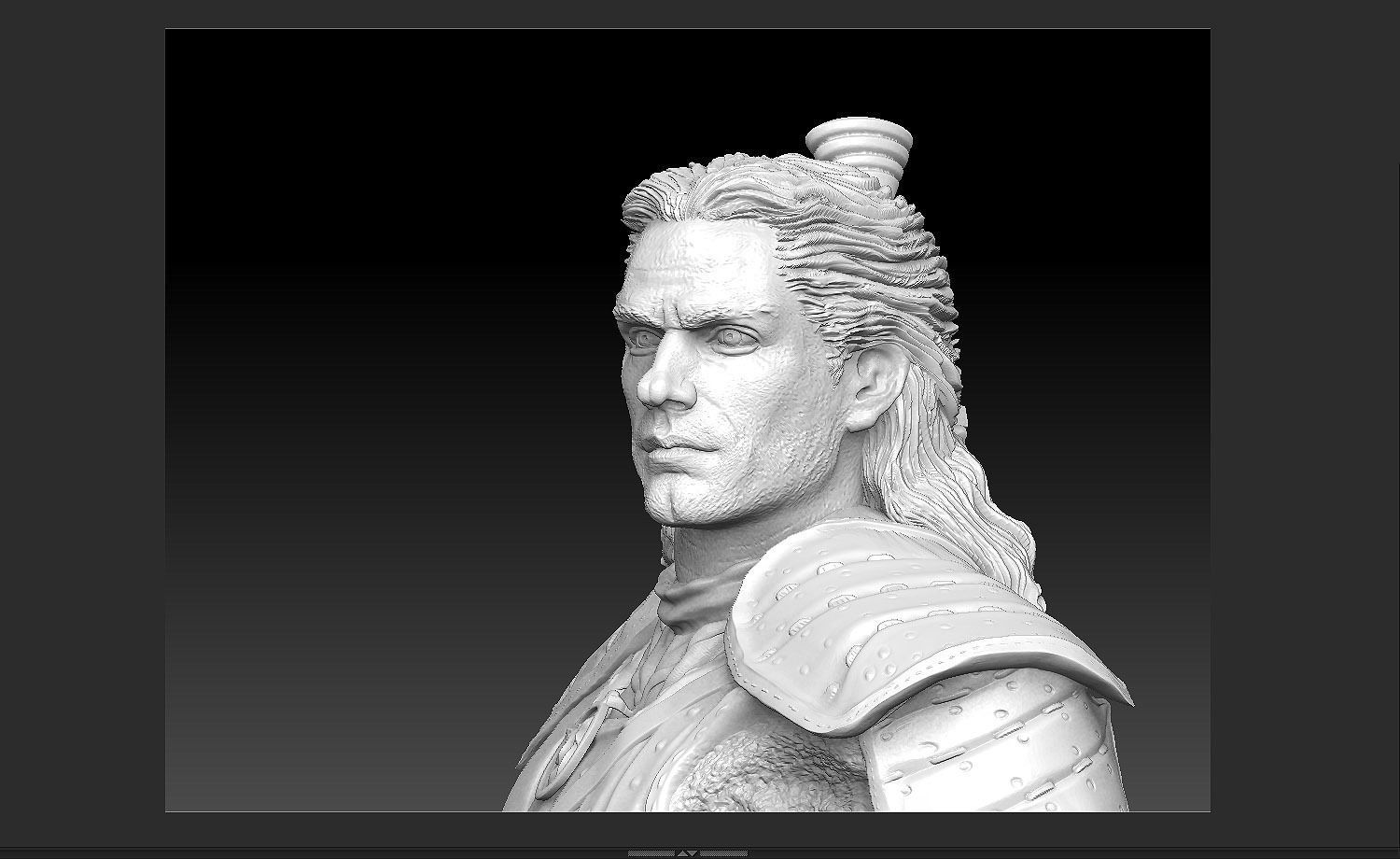 WITCHER GEROLT NETFLIX FULL MODEL FOR 3D PRINT 3D model 3D printable ...