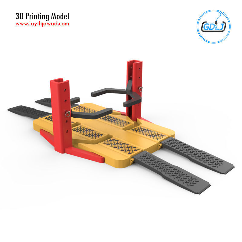 Car Lifter 3D model 3D printable | CGTrader