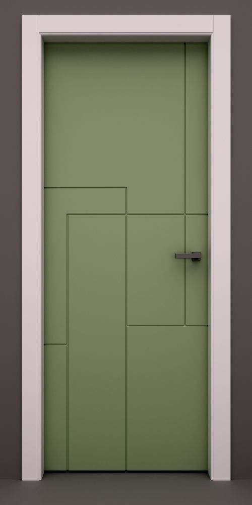 Set of 5 stylish molded interior doors 3D model | CGTrader