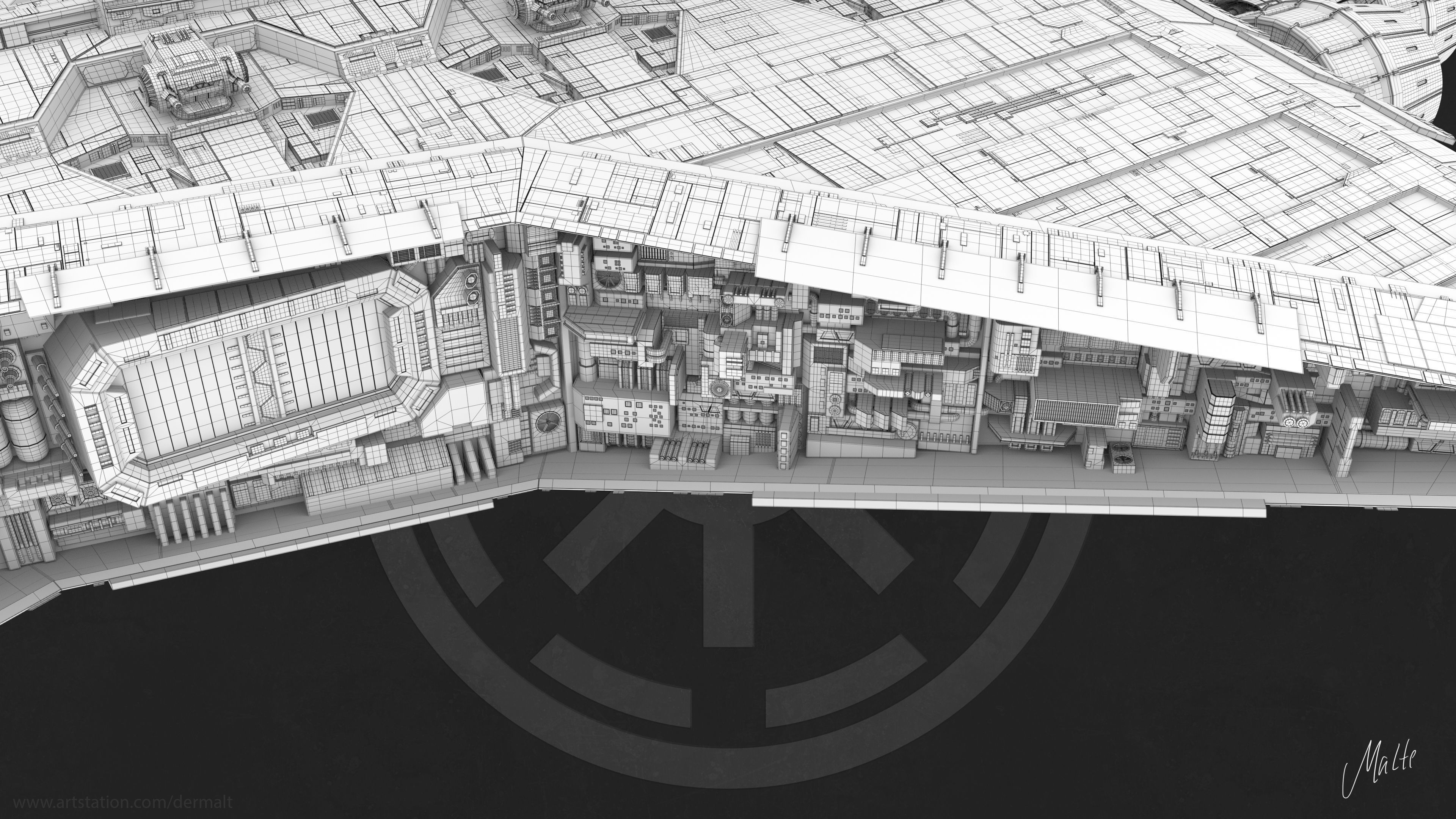 Venator-class Star Destroyer free 3D model rigged | CGTrader