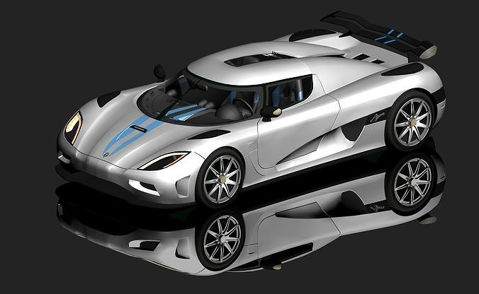 3D model Koenigsegg version 3d model VR / AR / low-poly | CGTrader