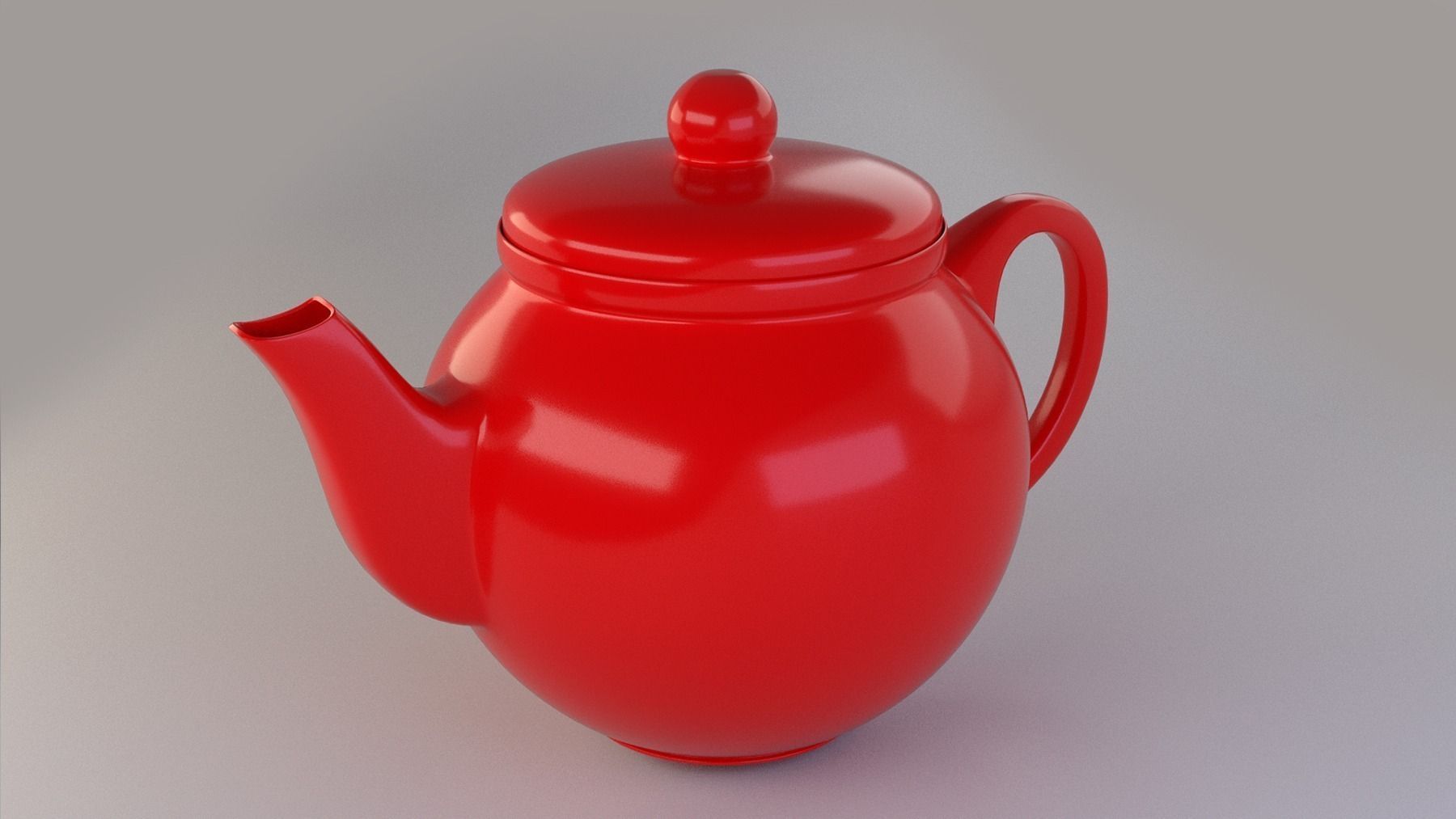 Colorful Teapot Set 3D model | CGTrader
