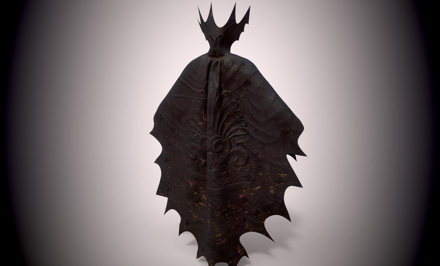 Vampire Bat Cape 3D model | CGTrader
