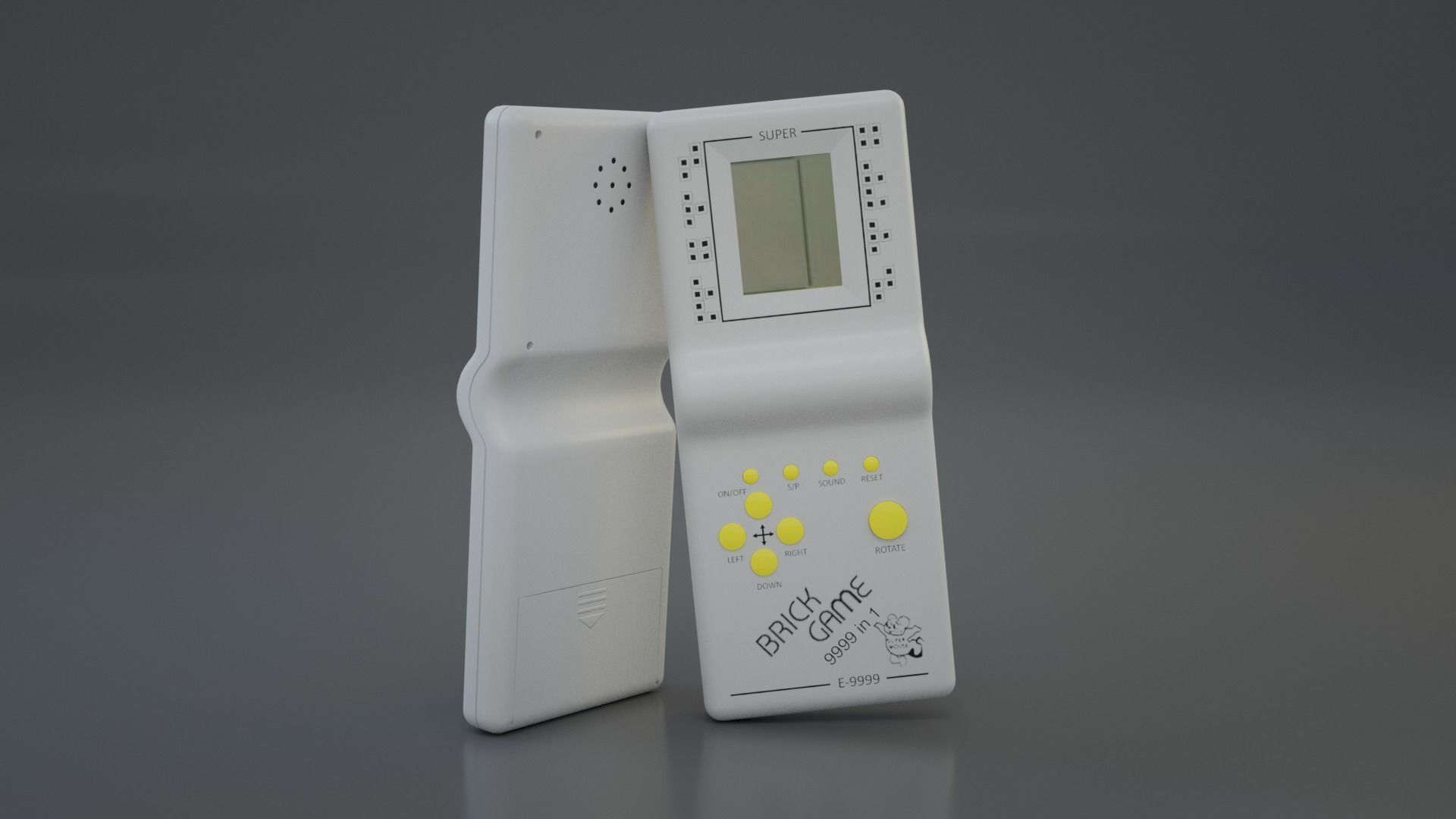 3d Model Brick Game E 9999 Cgtrader 
