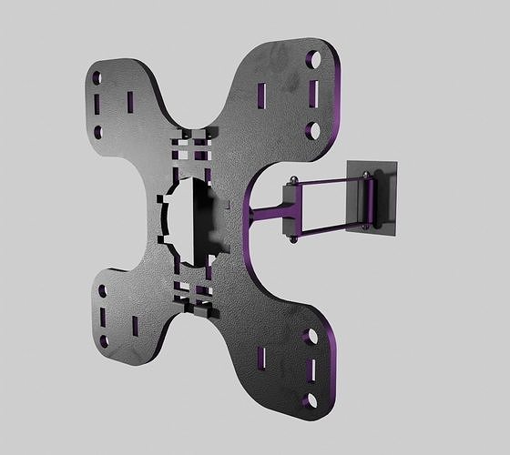 Wallmount Tv and Monitor 3D model | CGTrader