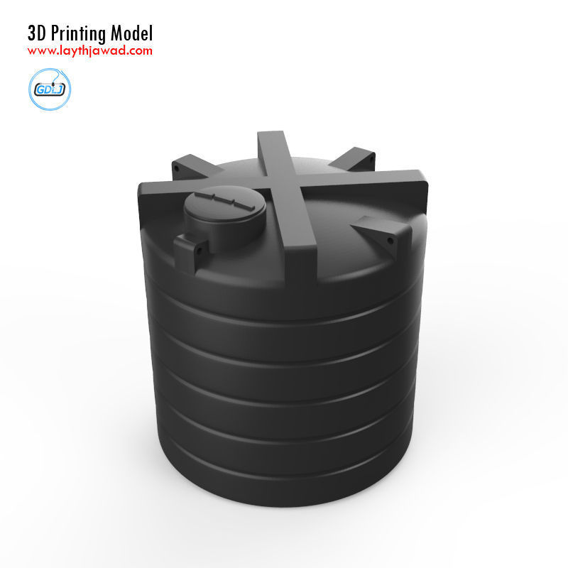 WATER TANK 3D model 3D printable | CGTrader