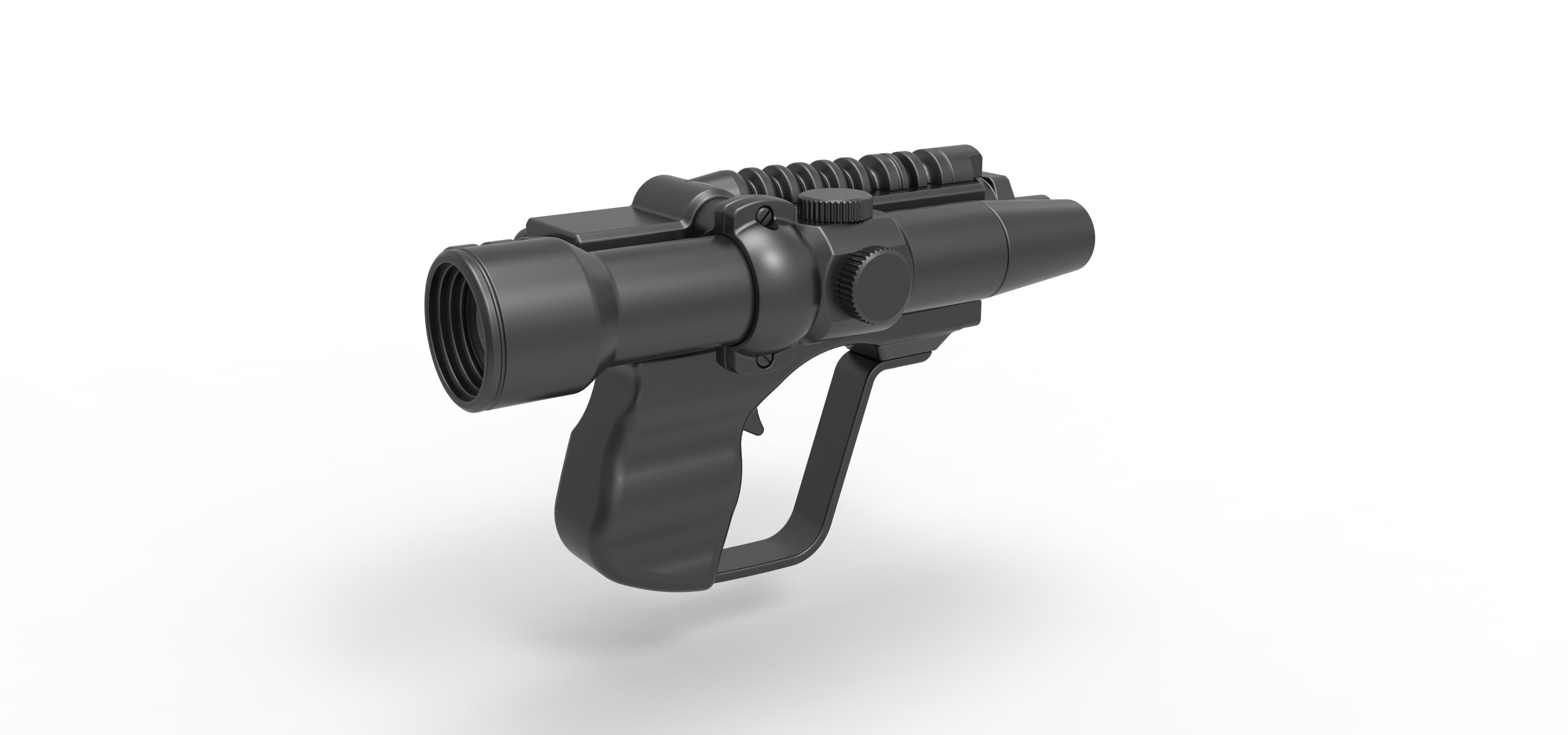 Scout trooper blaster pistol EC-17 3D model | CGTrader
