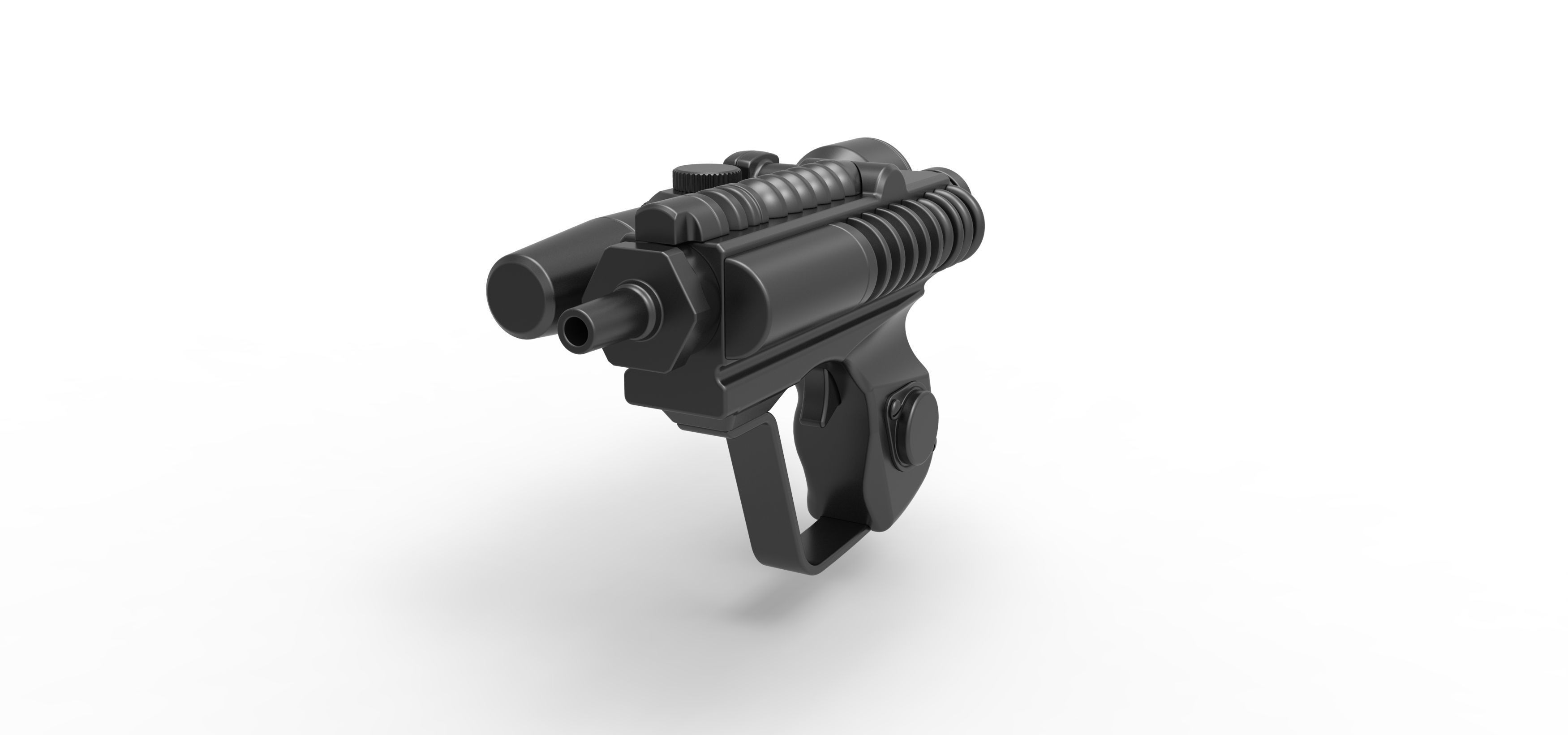 Scout trooper blaster pistol EC-17 3D model | CGTrader