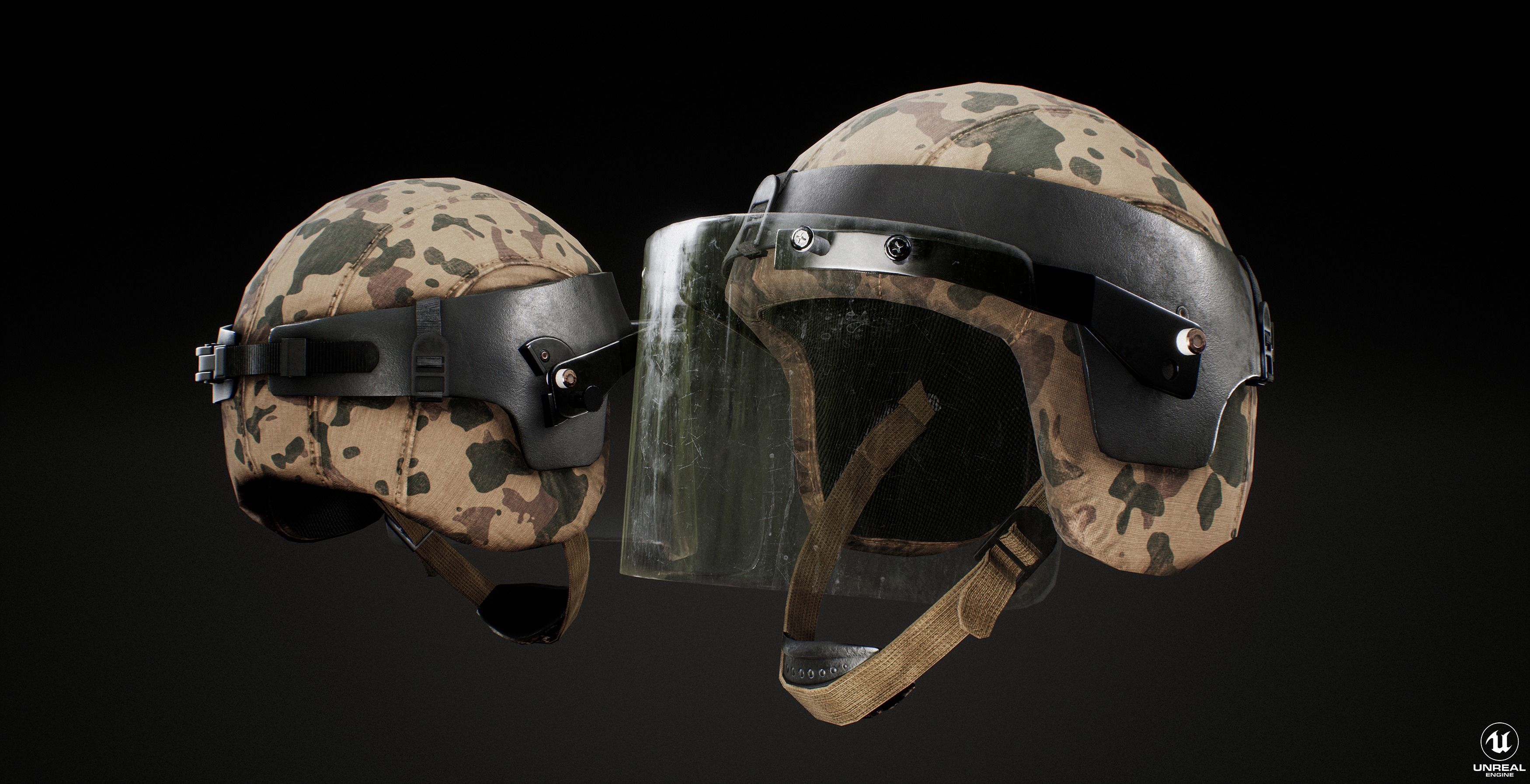 Military Buletproof Helmet Kiver-M 3D model | CGTrader