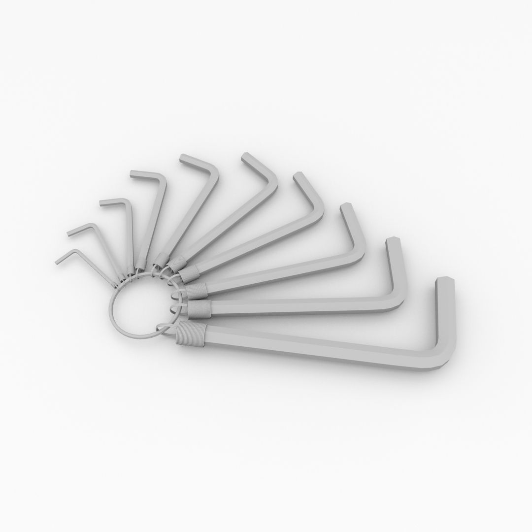 Allen Key 3D model | CGTrader