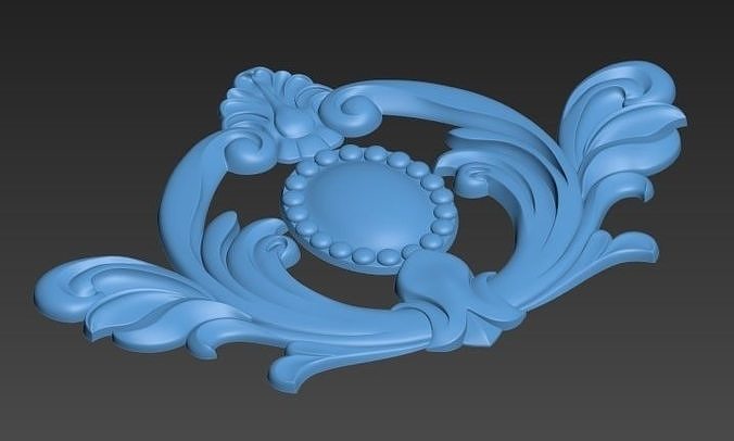 Uzor dlya interyera 3D model | CGTrader