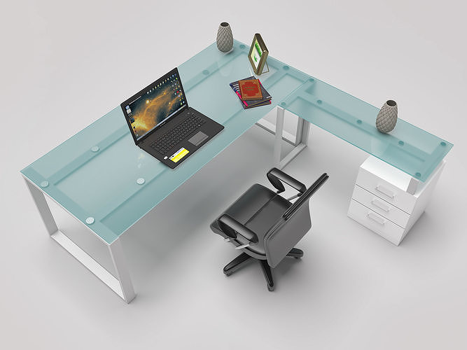 CEO Table free 3D model | CGTrader