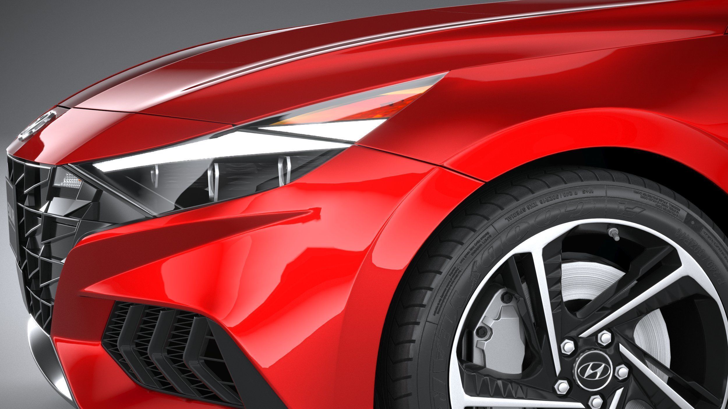 Hyundai Elantra N Line 2021 3D model | CGTrader