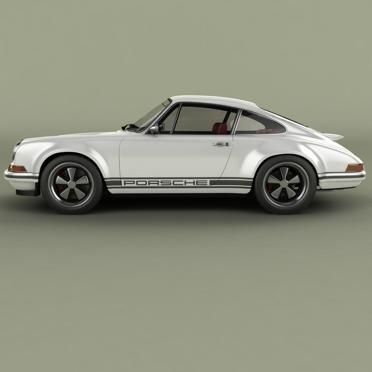 Singer Porsche 911 3D model | CGTrader